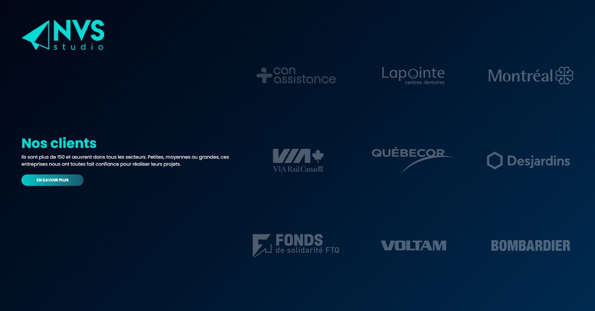 Nos clients – NVS Studio